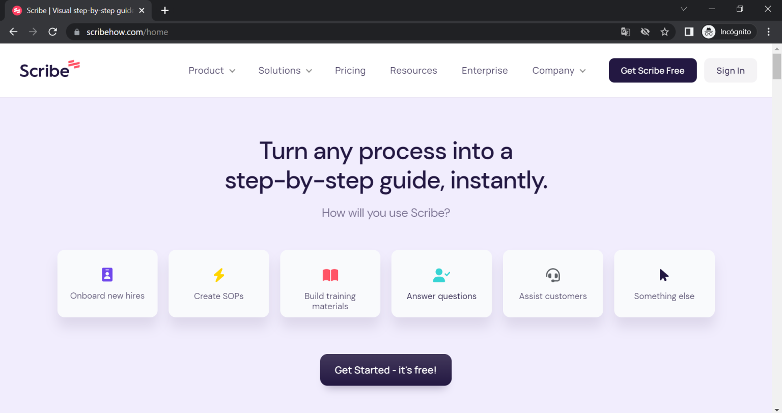 Tutorial Scribe: Guías automáticas – DTI Anáhuac Mayab